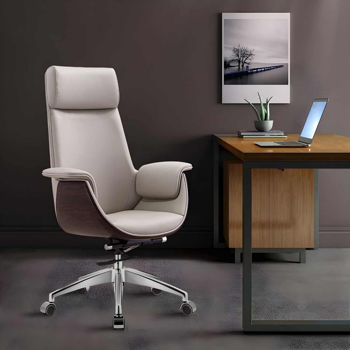 Contemporary Adjustable Executive Chair Ergonomic Managers Chair – OVeee